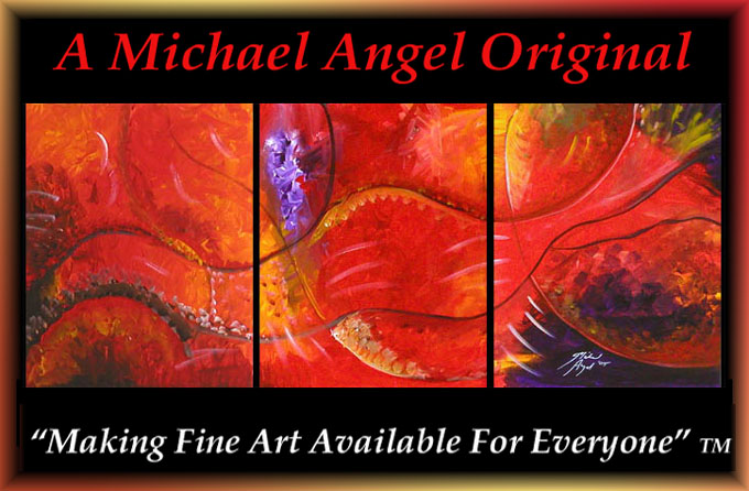 Michael Angel Original Art Online Gallery Abstract Paintings