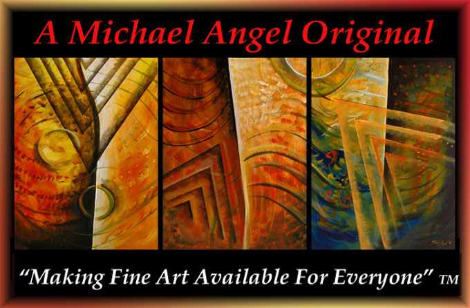 Michael Angel Original Art Online Gallery Abstract Paintings