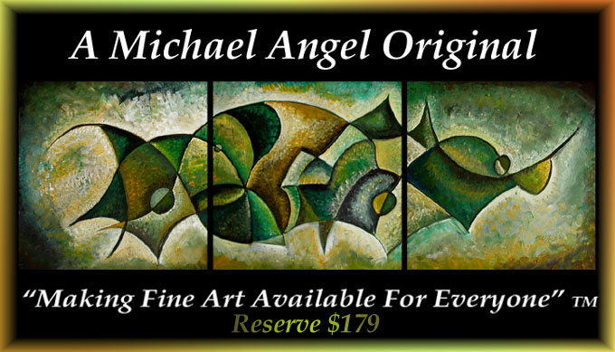 Michael Angel Original Art Online Gallery Abstract Paintings