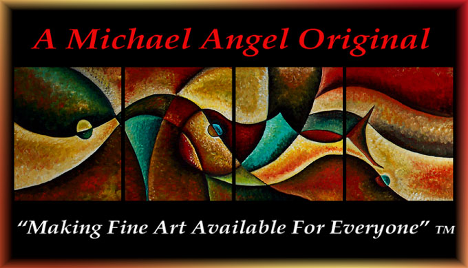 Michael Angel Original Art Online Gallery Abstract Paintings